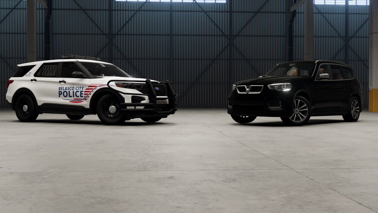 BeamNG.Drive pursuit (My first time ever doing this) - YouTube