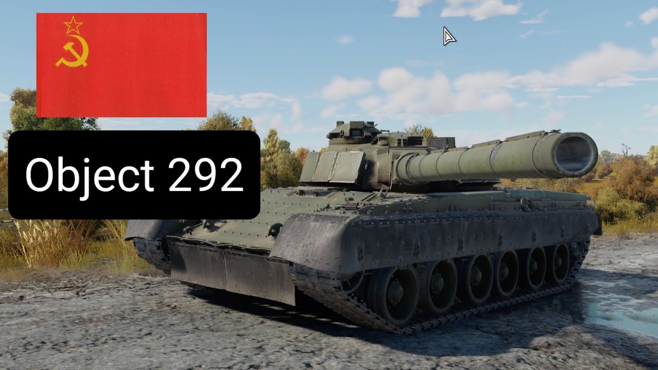 War Thunder | Der Object 292 braucht ein höheres BR - YouTube