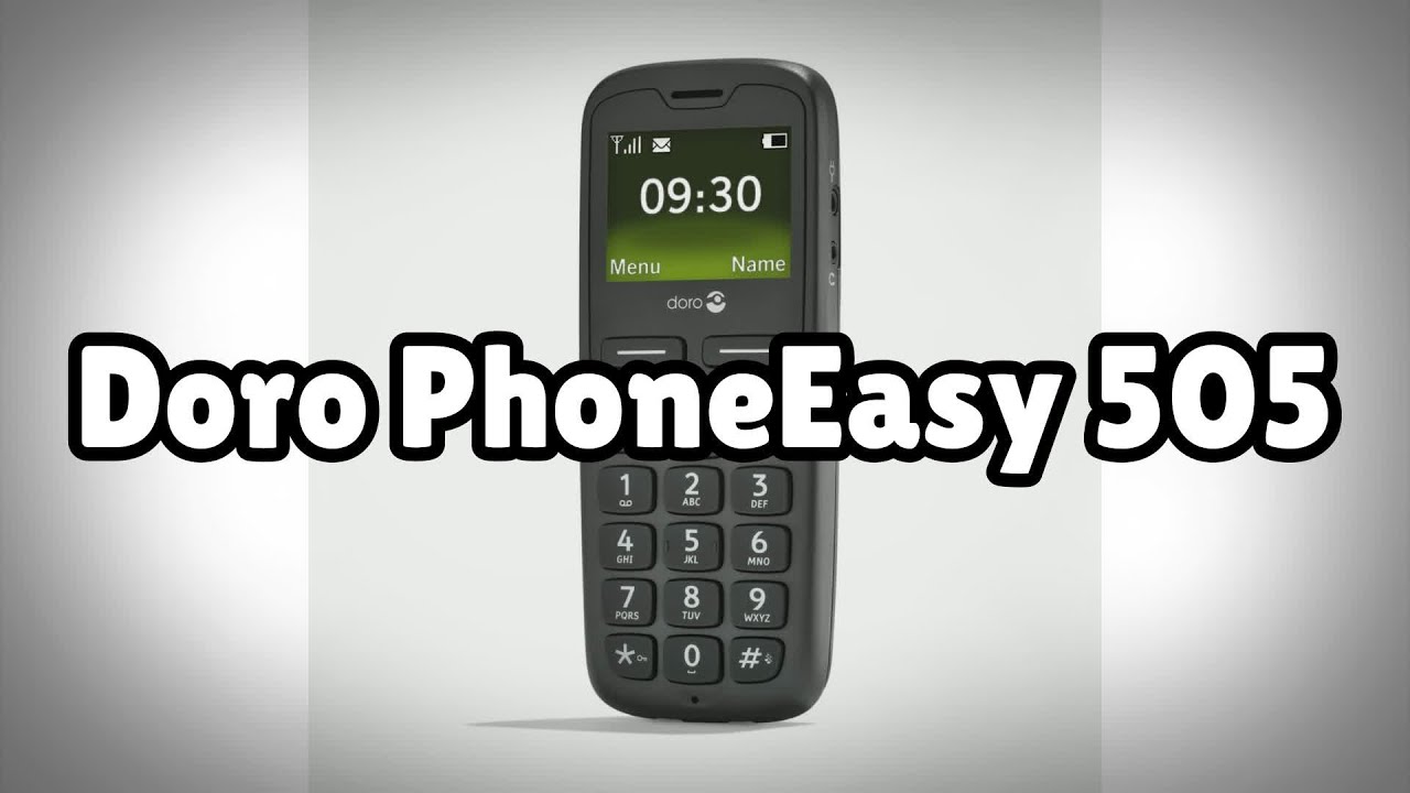 Photos of the Doro PhoneEasy 505 | Not A Review! - YouTube