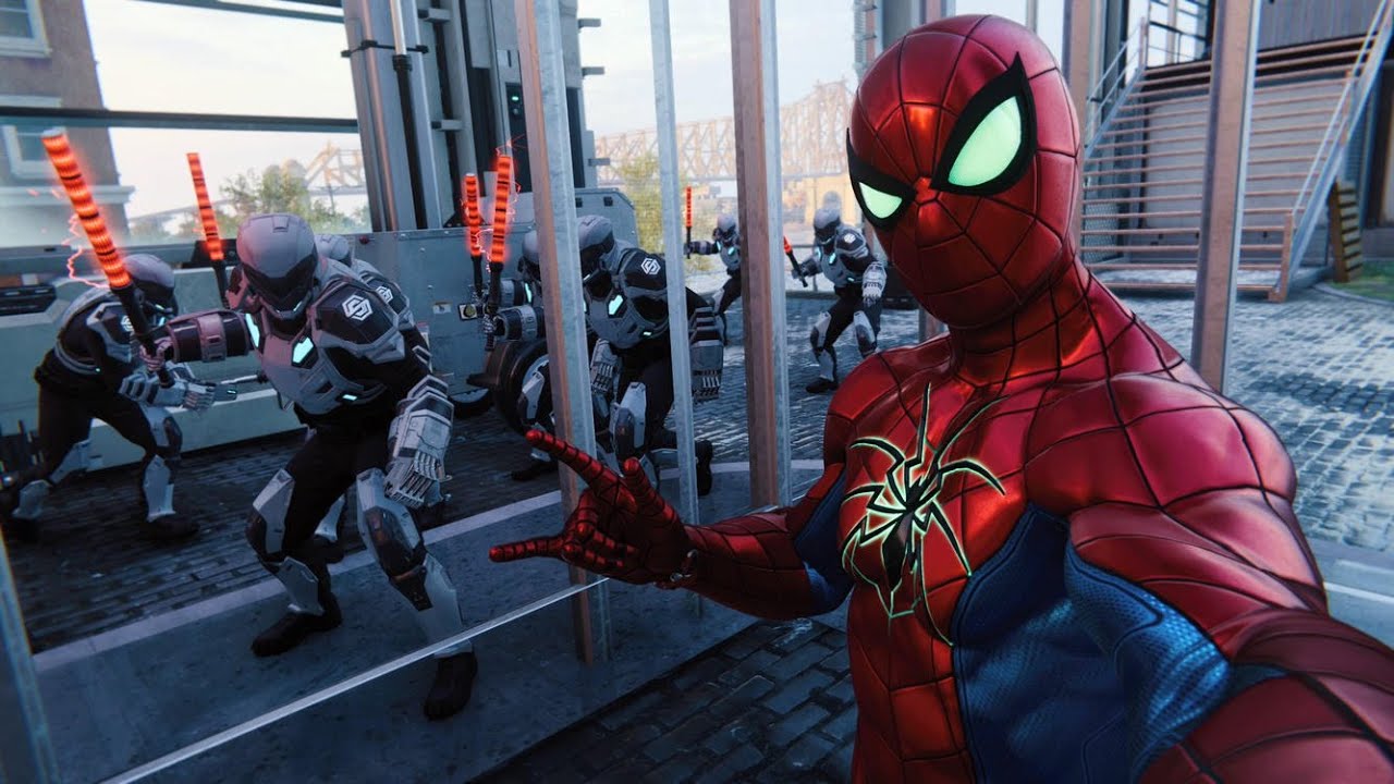 Completing all SABLE OUTPOSTS | SPIDERMAN PS4 - YouTube