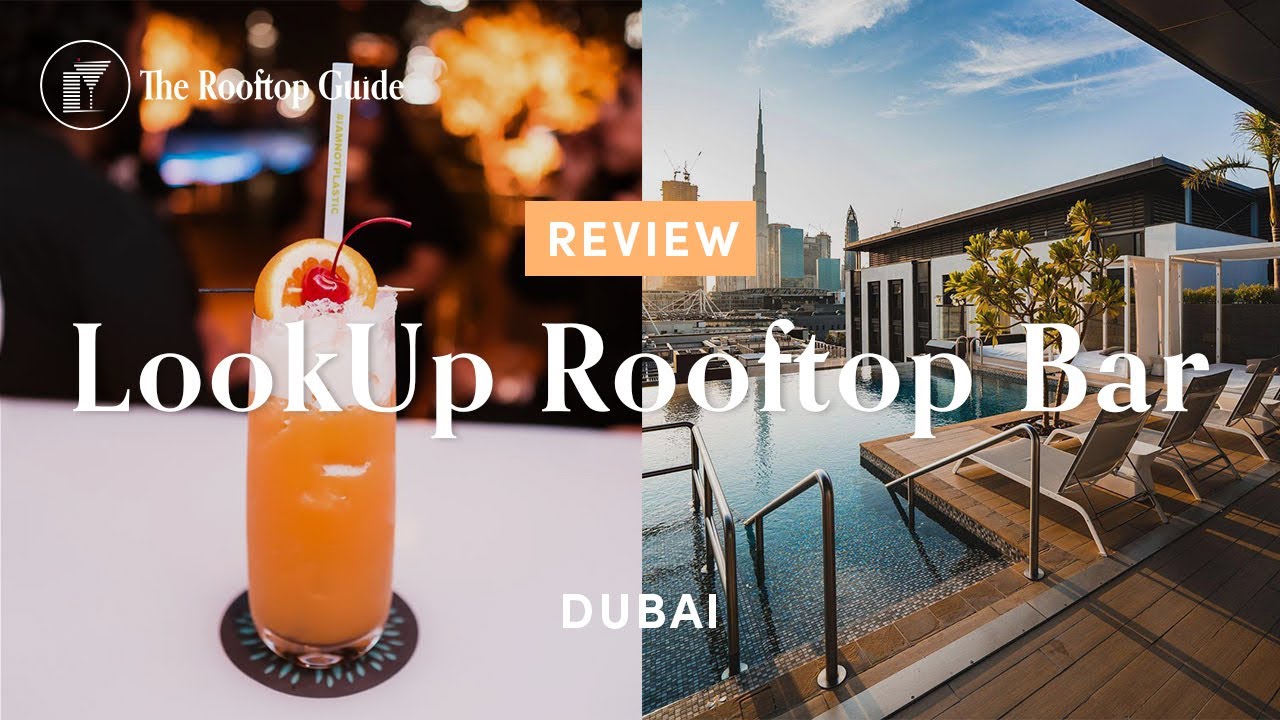 LookUp Rooftop Bar in Dubai - Review - YouTube