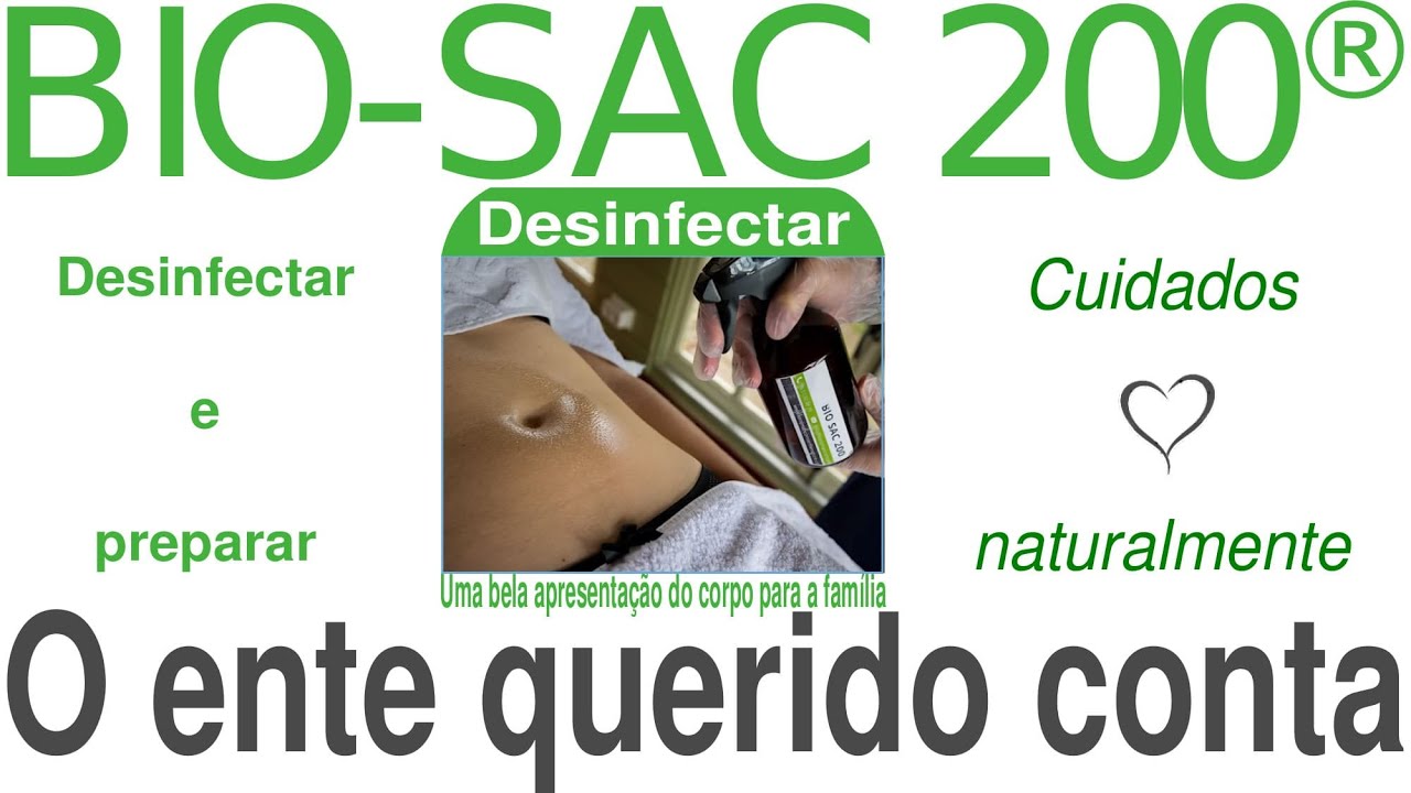 Serviços funerários, colocar o filtro Bio Sac 200 - YouTube