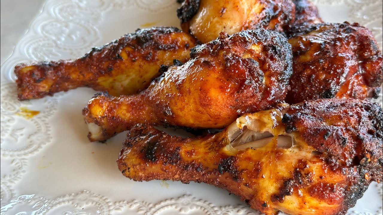 Good Ole BBQ Chicken Legs! - YouTube
