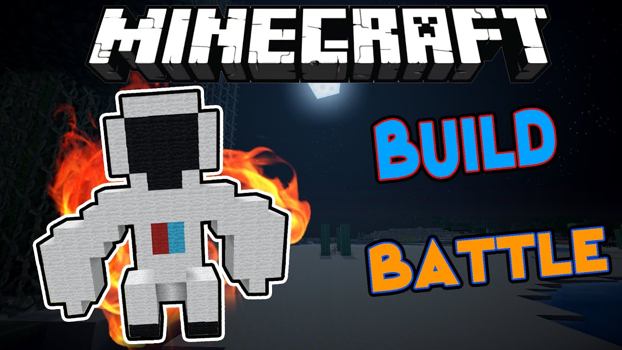 ASTRONAUT KAO IZ CRTIĆA?! (Minecraft Build Battle) - YouTube