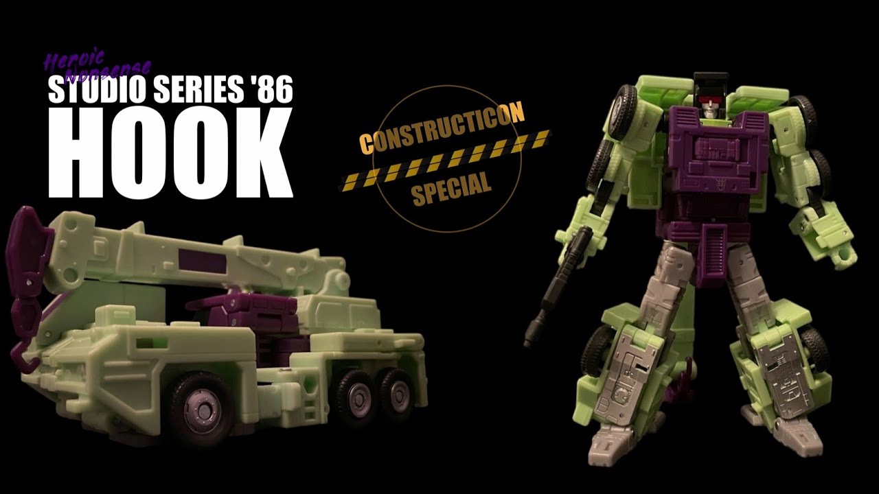 WOW! Studio Series 86 HOOK Review + Sneak Peek at DEVASTATOR! Plus G1 ...