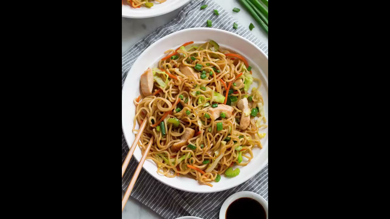 Chicken Chow Mein Fun