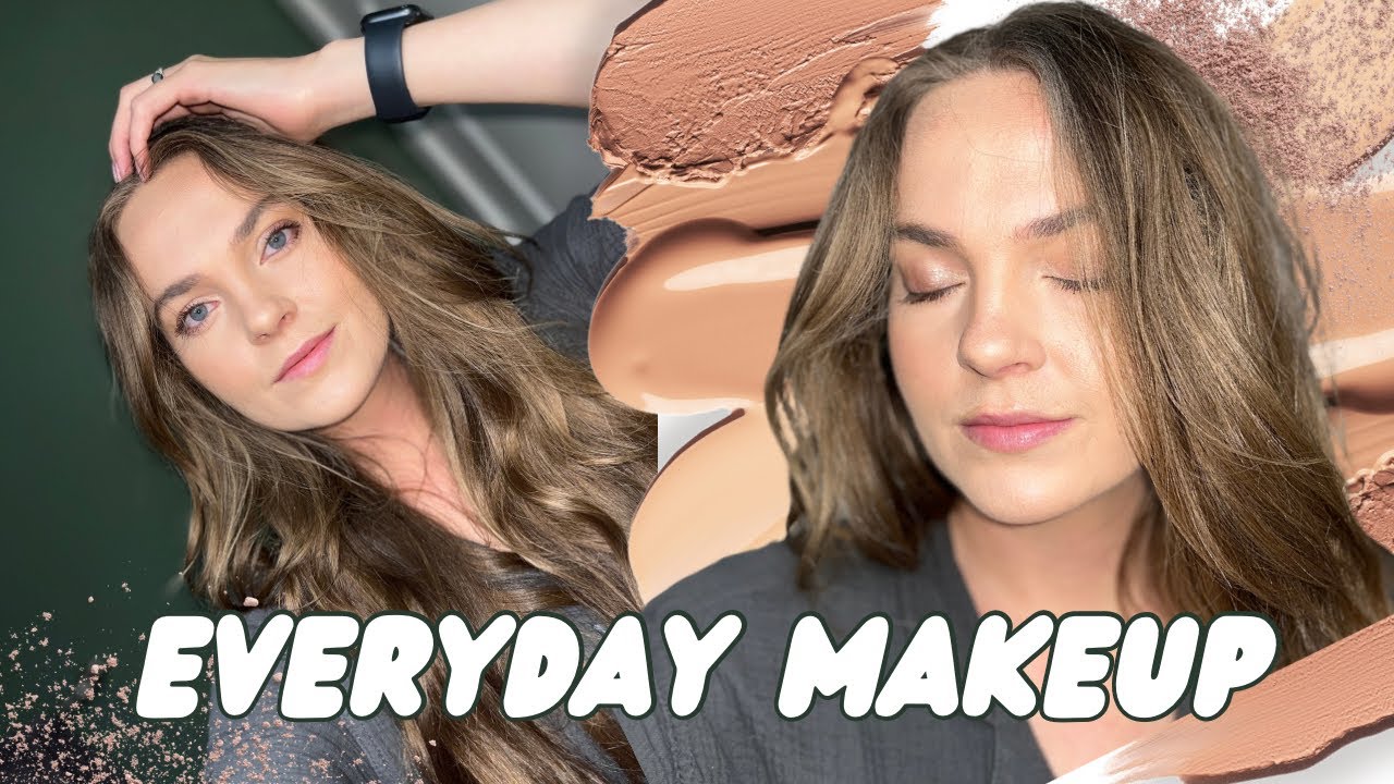 GRWM | *Teacher* Makeup Routine, blue eyes, full face talk-thru tutorial - YouTube