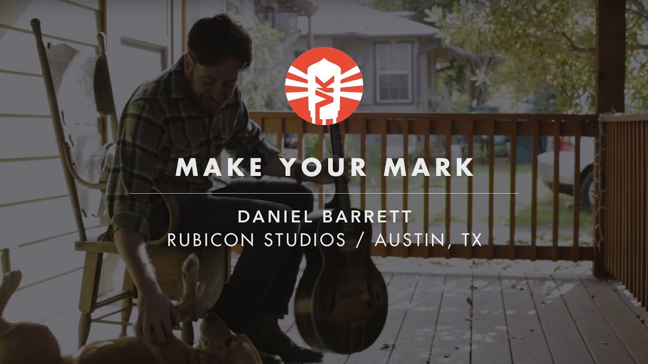 Make Your Mark With Daniel Barrett of Rubicon Studios - YouTube