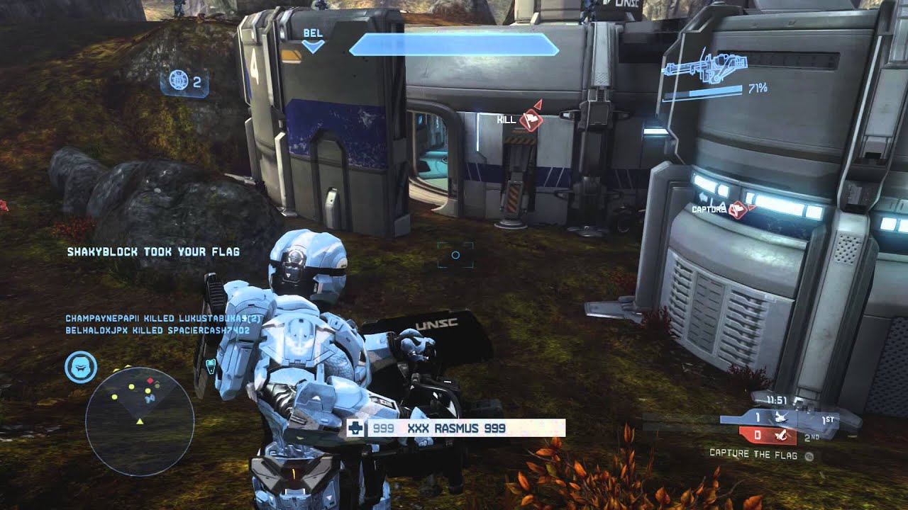 Halo: Master Chief Collection - Capture The Flag - Big Team Battle - HD ...
