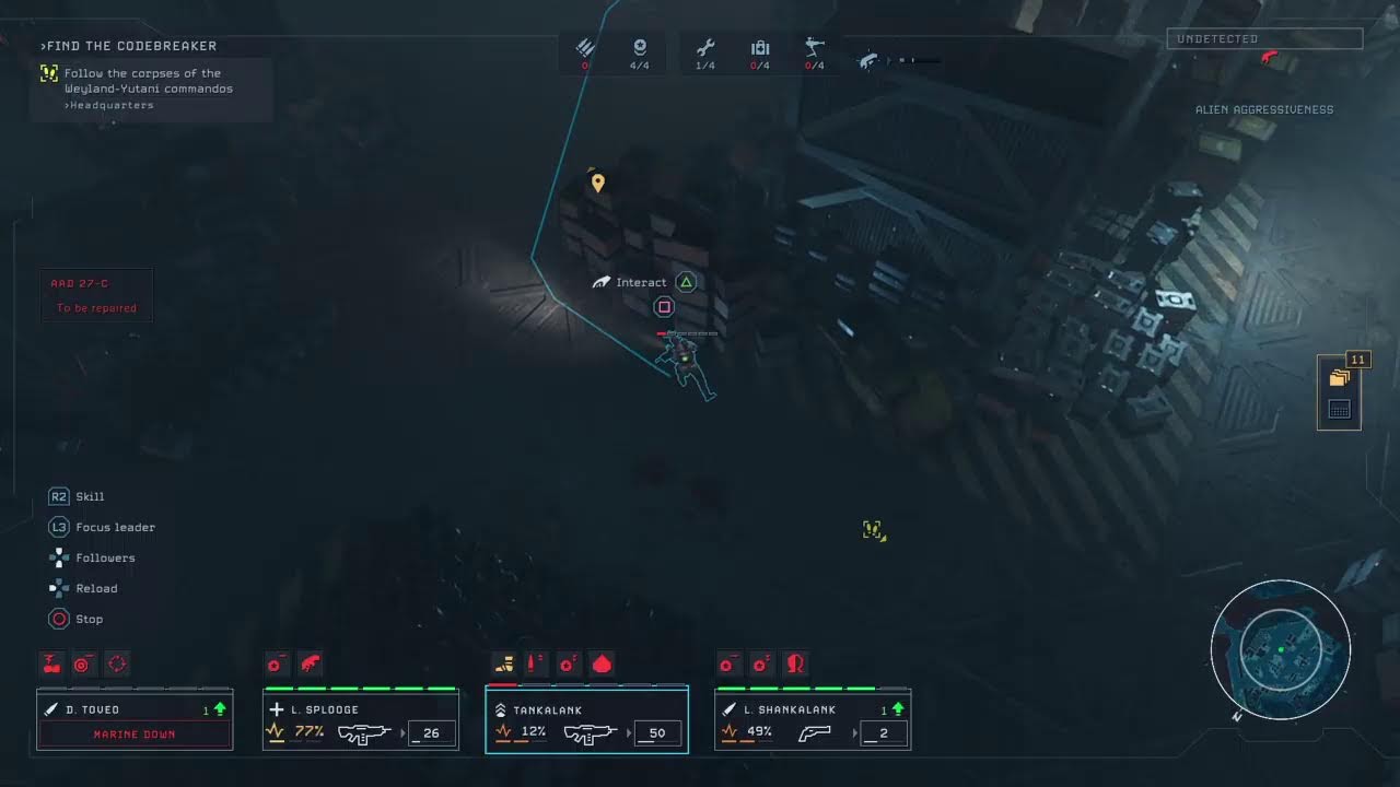 Aliens Dark Descent NIGHTMARE Campaign 2 - YouTube