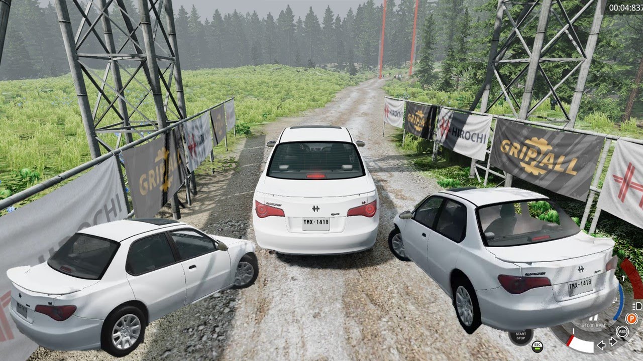 BeamNG.drive Rally Forest Race | Car Racing | Forest | BeamNG.drive ...