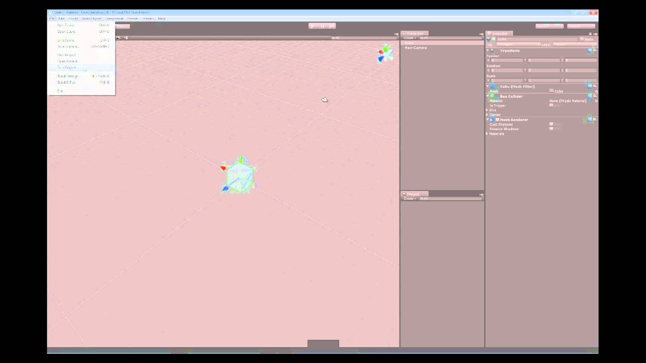 Unity 3D Tutorials | The Interface Main File - YouTube