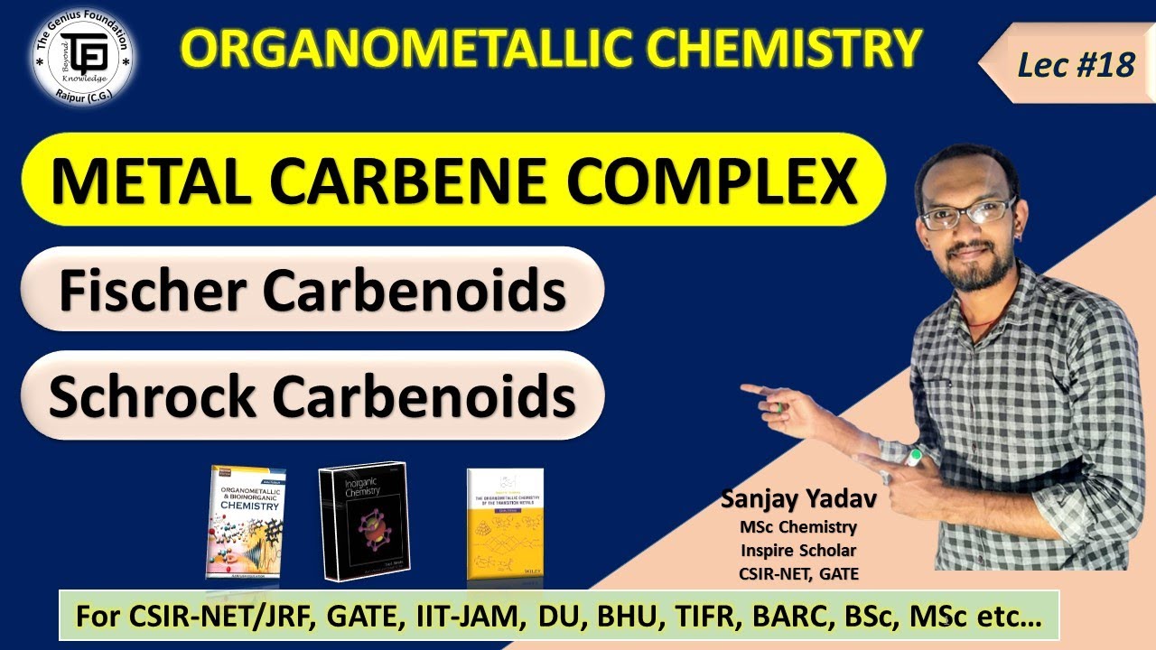 OMC #18 | METAL CARBENE COMPLEX | Fischer & Schrock Carbenoids ...