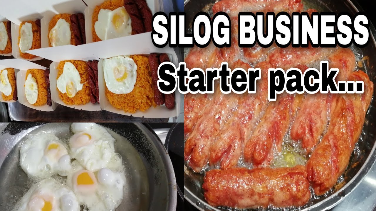 Starter pack for silog business! - YouTube