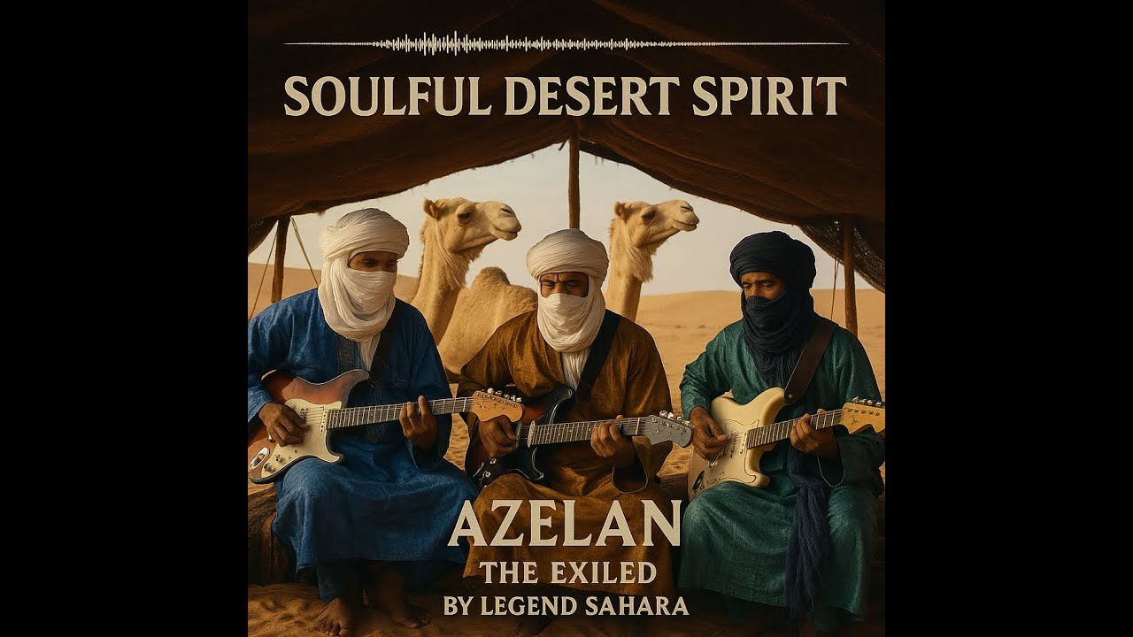 🎸 Azelan – The Exiled | Top Tuareg Blues Compilation | Desert Guitar ...