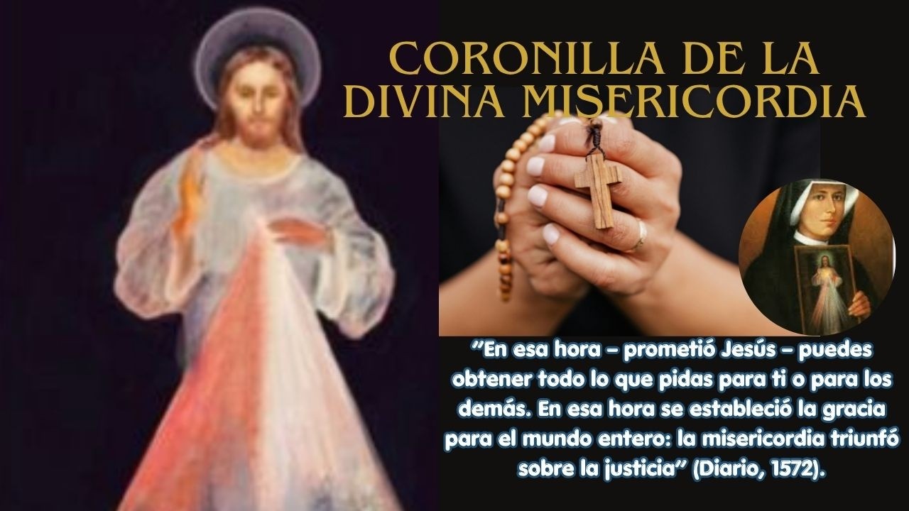 Reza con nosotros la CORONILLA DE LA DIVINA MISERICORDIA - YouTube