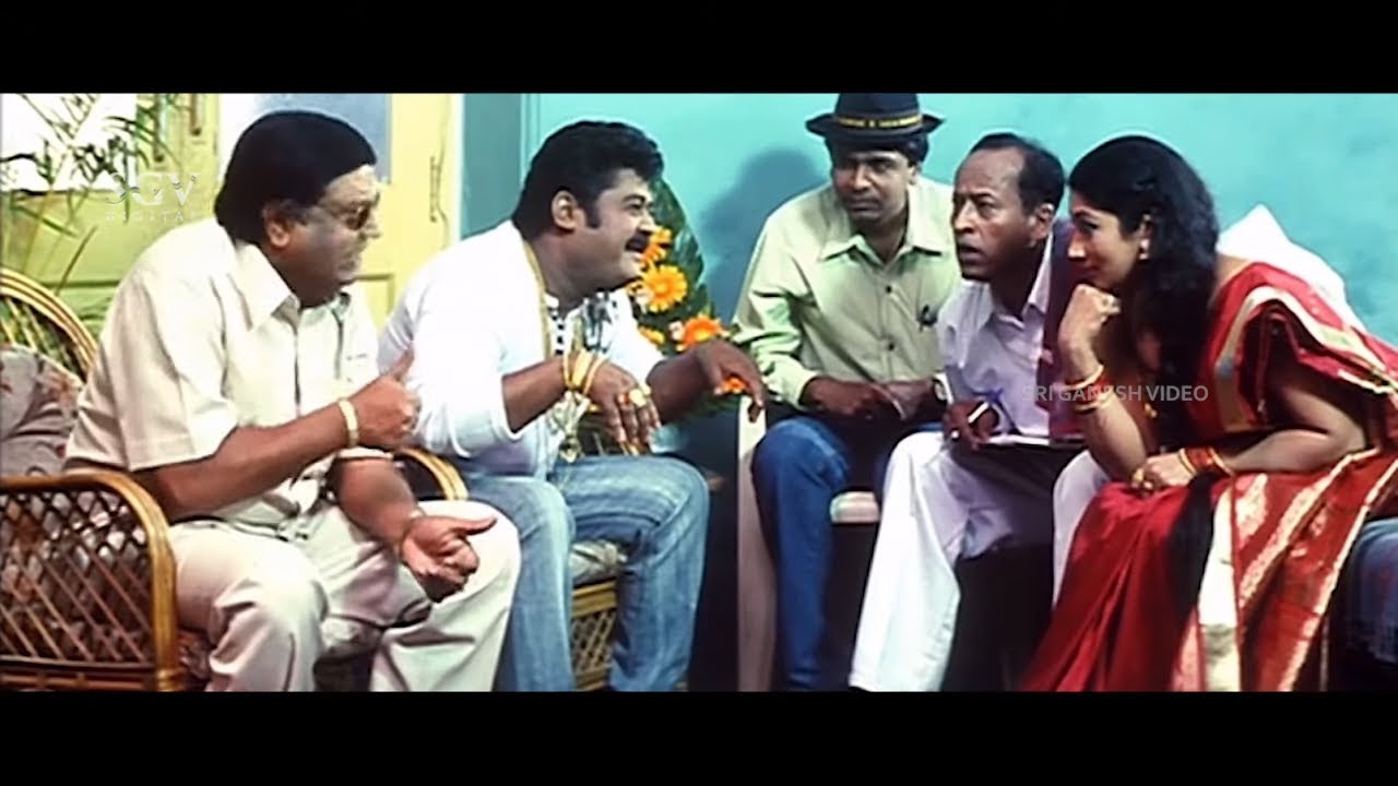 ಜಗ್ಗೇಶ್ ಗೆ ಸಿನಿಮಾ ಕಥೆ ಹೇಳಿ ಯಾಮಾರಿಸಿದ ಪ್ರೊಡ್ಯೂಸರ್ | Comedy Scene | Mr ...