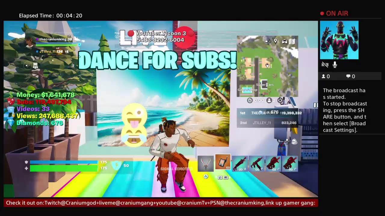 LIVE BROADCASTING: we Back! Welcome to the show where we Game all the ...