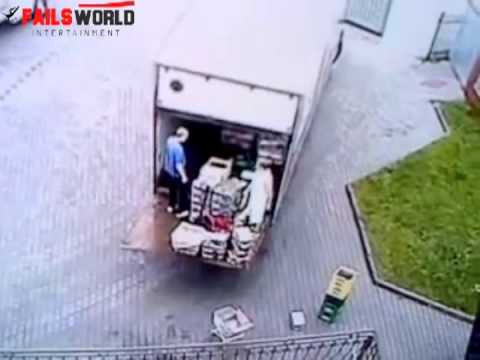 Beer Delivery Fail - YouTube
