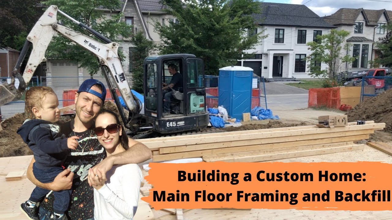 Building a House: Construction Steps – Main Floor Framing, Installing ...