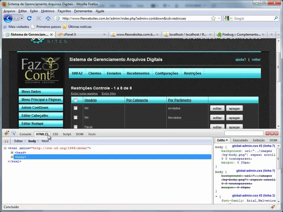 Como instalar e usar o Firebug do Firefox - YouTube