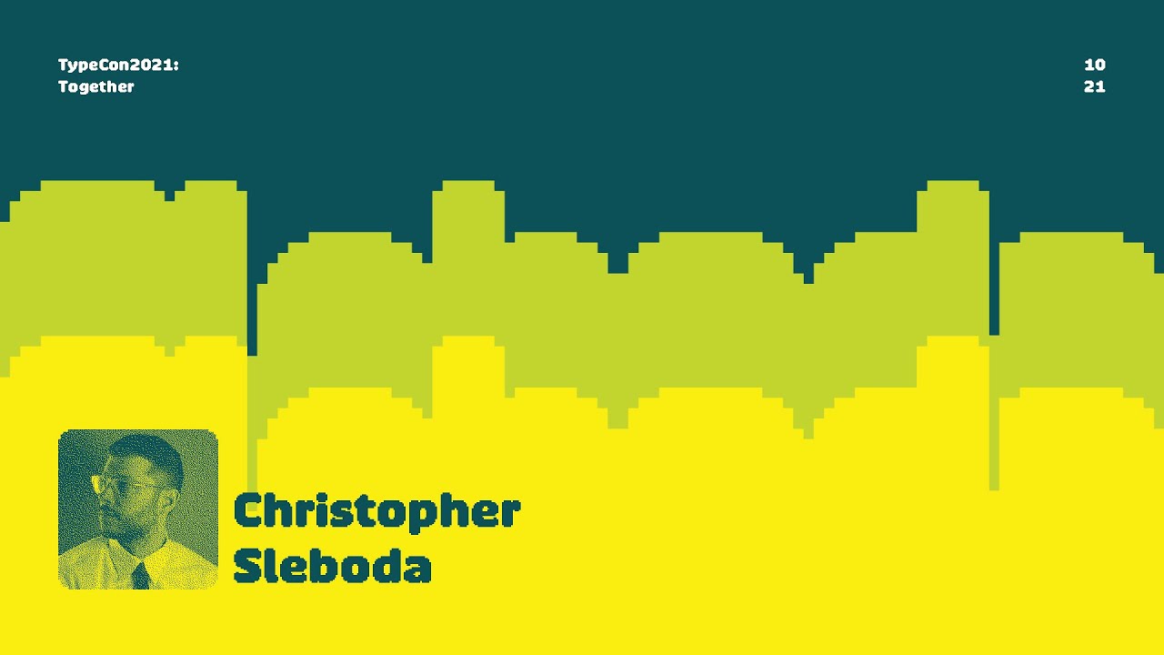 Seven Years and Sixty Typographic Covers at Yale University — Christopher Sleboda - YouTube