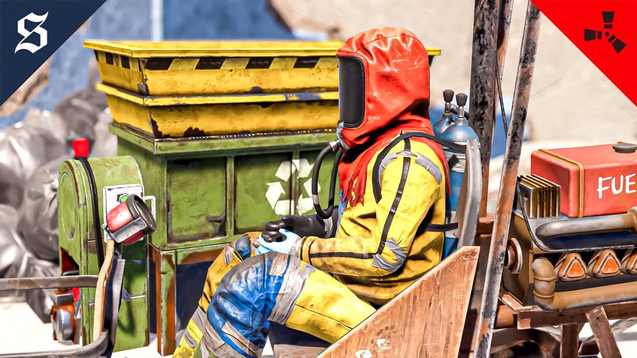 wipe day has arrived and this guy made my day 😂 - RUST SOLO #1 S122 ...