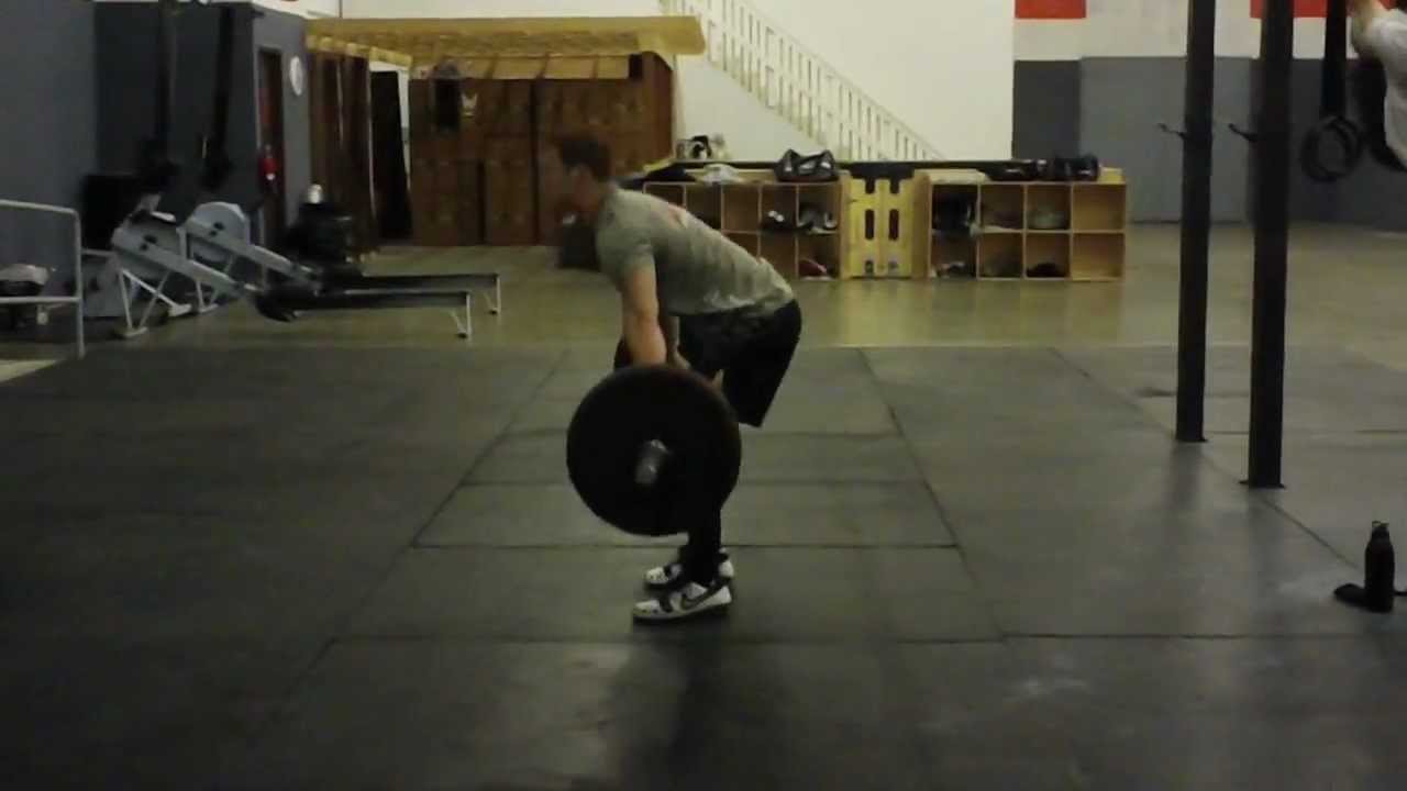 Matt Beard- Crossfit WOD "Amanda" - YouTube