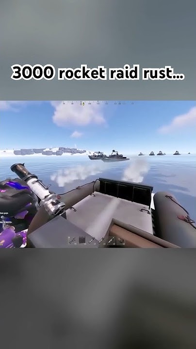 3000 rocket raid in #rust ! #rustclips #rustbase #rustmovie #rustgame #rustgameplay #rustpvp ...