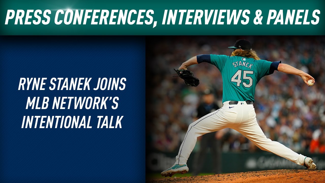 Reliever Ryne Stanek Catches Up with the MLB Network Intentional Talk ...