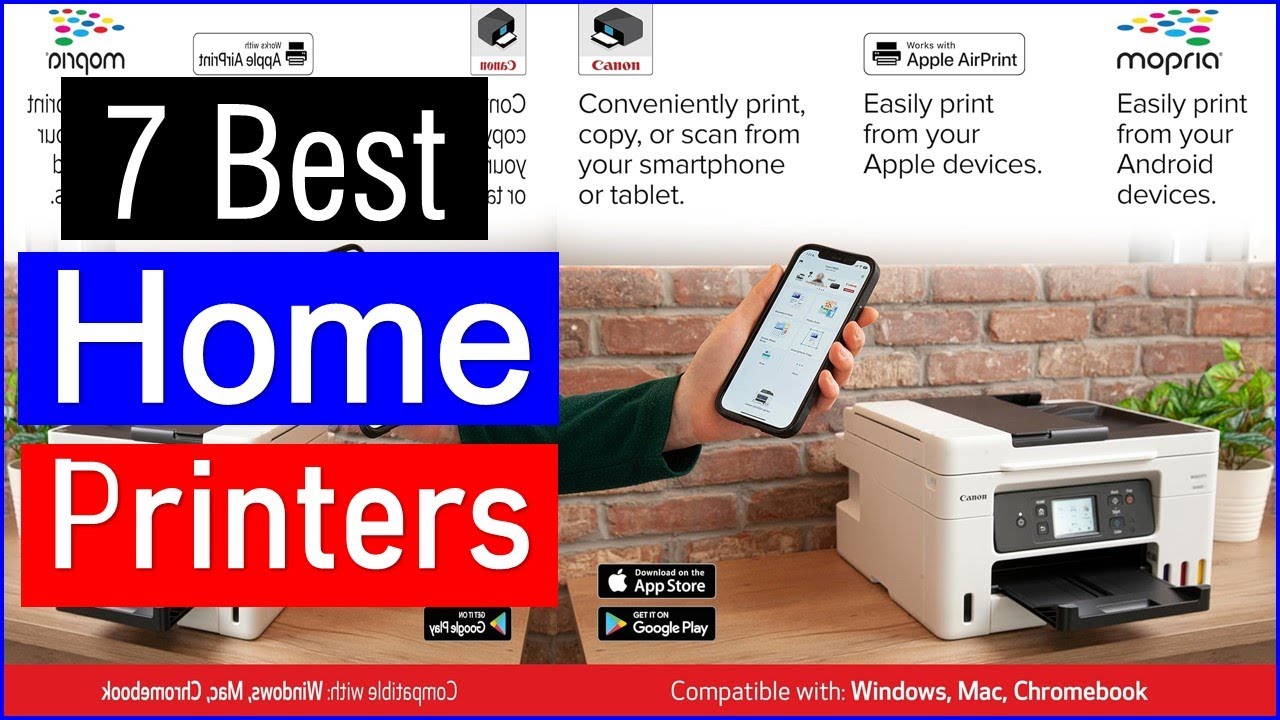 Top 7 Best Home Printers in 2025 | Best Home Printers - Reviewed - YouTube