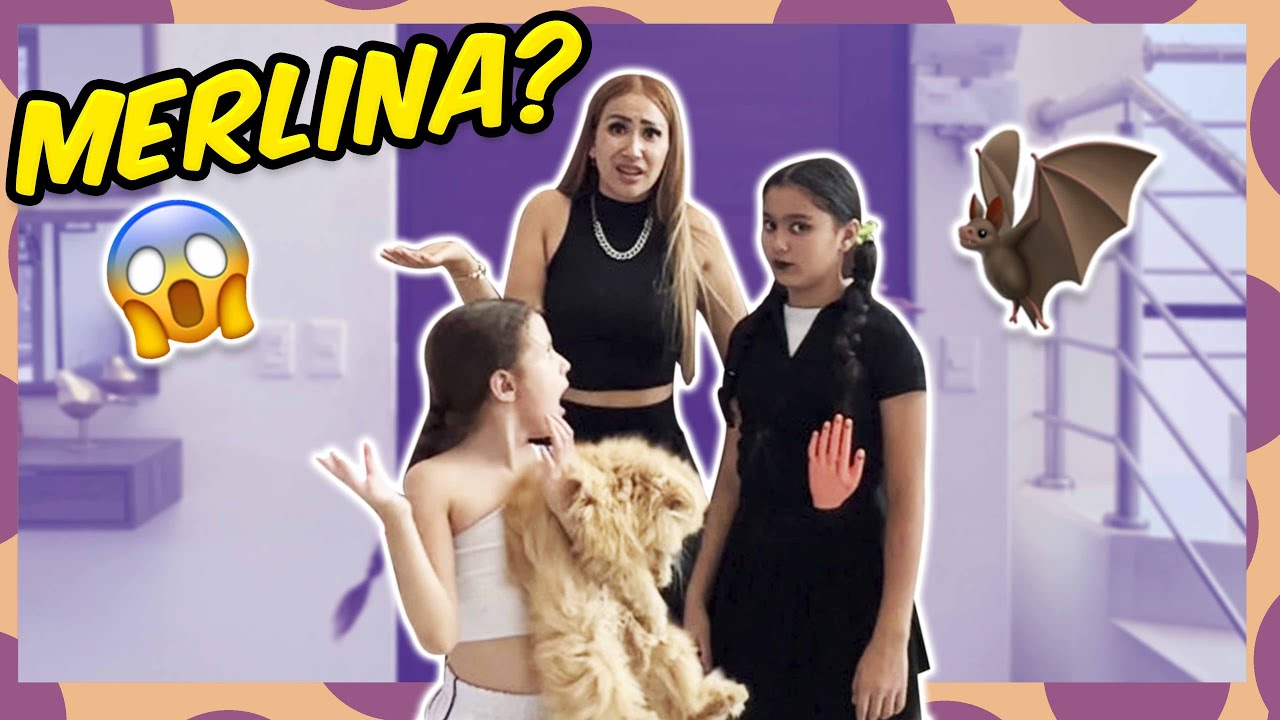 MERLINA POR UN DÍA *broma a mi mamá * | TaliXmaS - YouTube