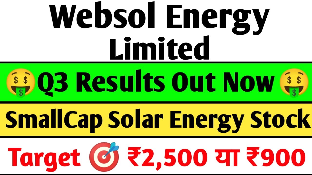 Websol energy Q3 Results 2025 | websol energy Results today, websol ...