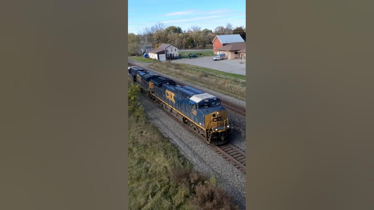 CSX I162 in Clyde NY - YouTube