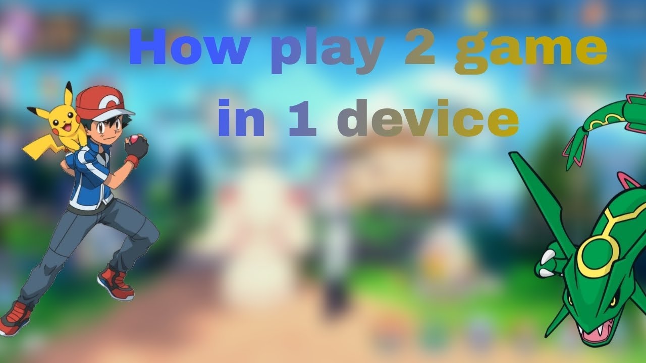 monster gigantamax pocket isekai how play 2 games in 1 device at same ...