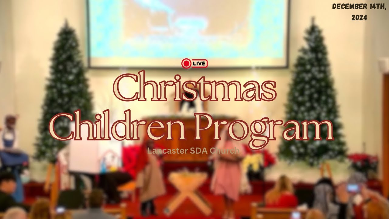 Christmas Children Program | December 14th , 2024 | - YouTube