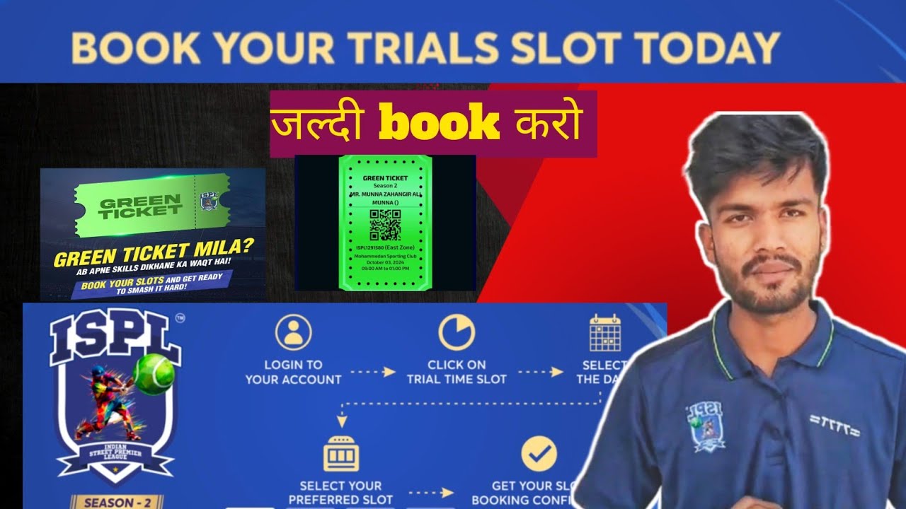 Ispl Final Trial's Slot Book Kaise ll Ispl Season 2 Final Trial Slot ...