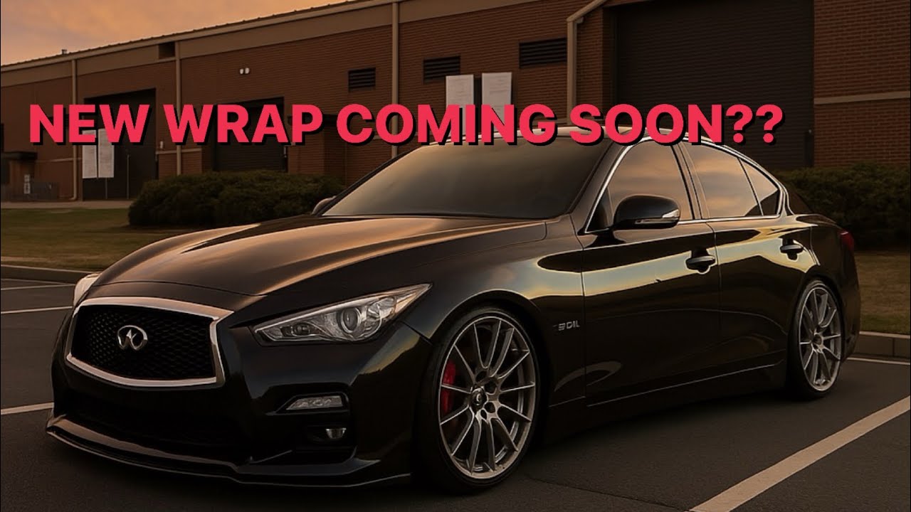POV Drive | Infiniti Q50 Red Sport 400 – New Wrap Coming Soon? - YouTube