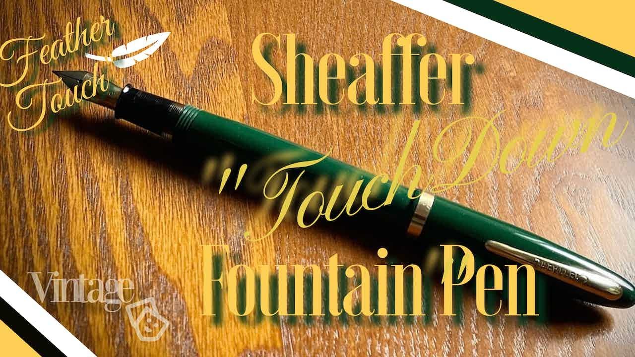 Sheaffer FeatherTouch ( Vintage) - YouTube