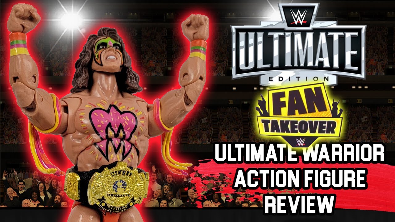 Mattel WWE Fan Takeover Ultimate Edition Ultimate Warrior Unboxing ...