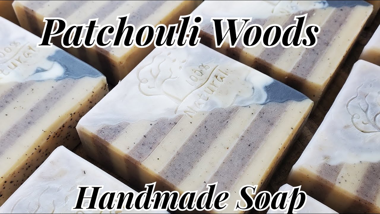 DIY Patchouli Woods - Horizontal Layers Handmade Cold Process Soap ...