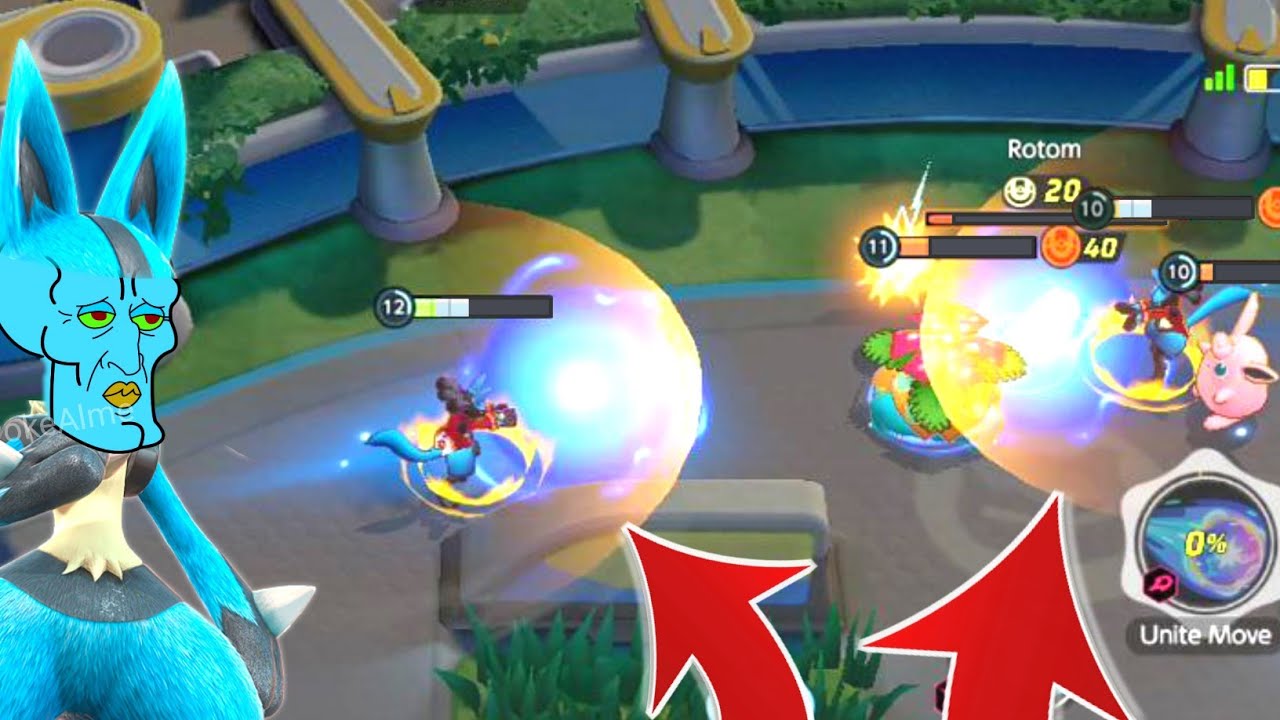 Handsome Lucario - Pokemon Unite Memes .exe - Funny Moments - YouTube