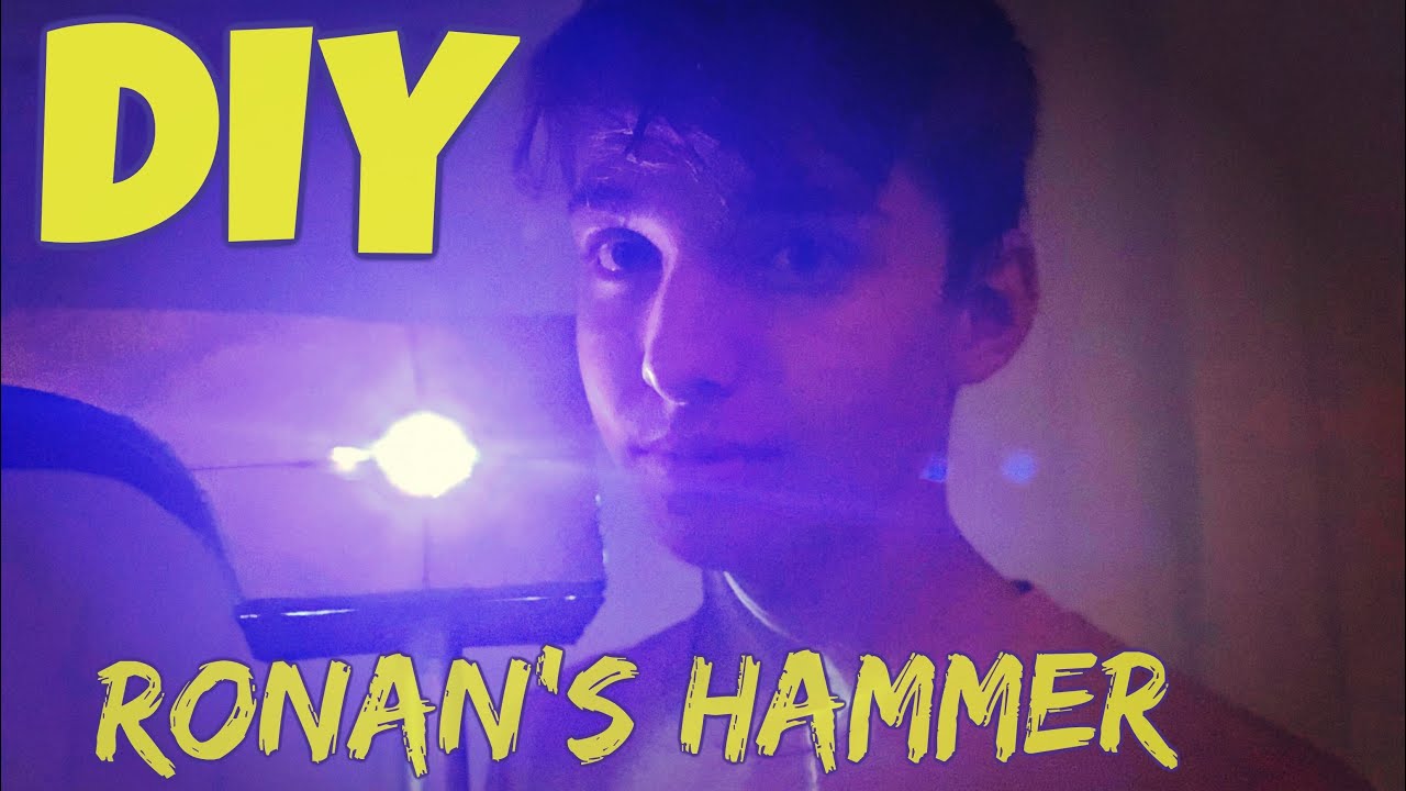 DIY Ronan’s Hammer from Guardians of the Galaxy! - YouTube