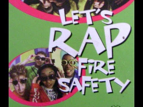 Let's Rap Fire Safety (2000) | Kid's Instructional Video Cult Classic