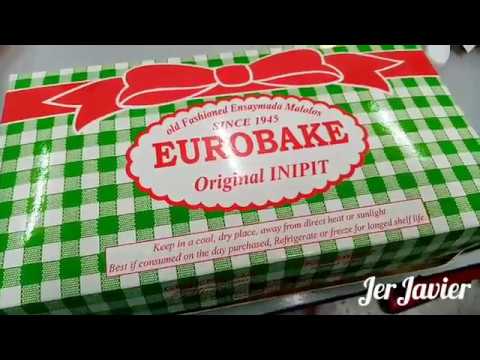 Eurobake's INIPIT from Malolos Bulacan 😍 - YouTube