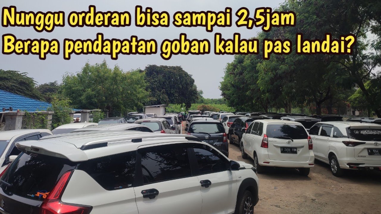 Berapa pendapatan gocar bandara kalo lagi sepi/landai - YouTube