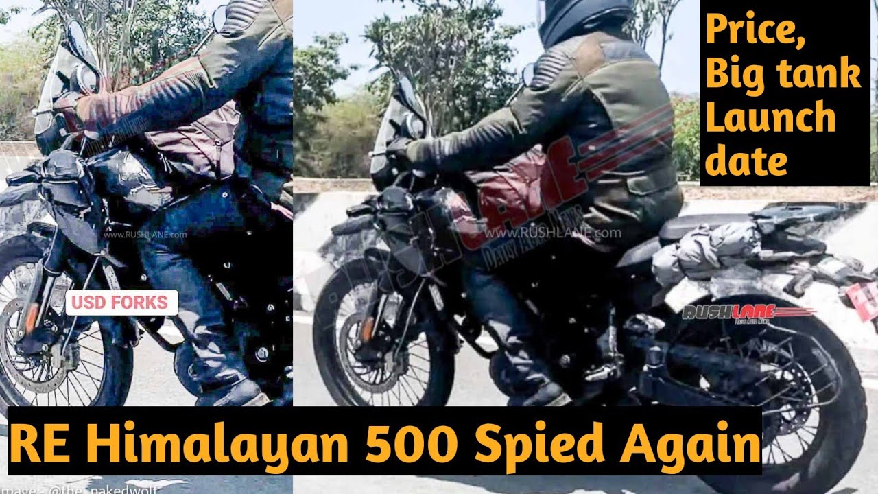 New 500cc RE Himalayan || Royal Enfield Himalayan 500 With Liquid ...