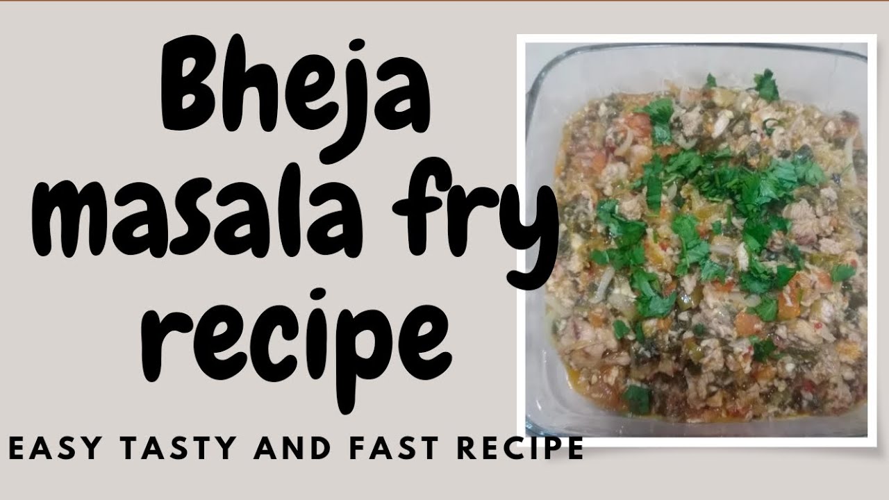 Ramzan special bheja fry recipe brain fry recipe recipe masala bheja ...
