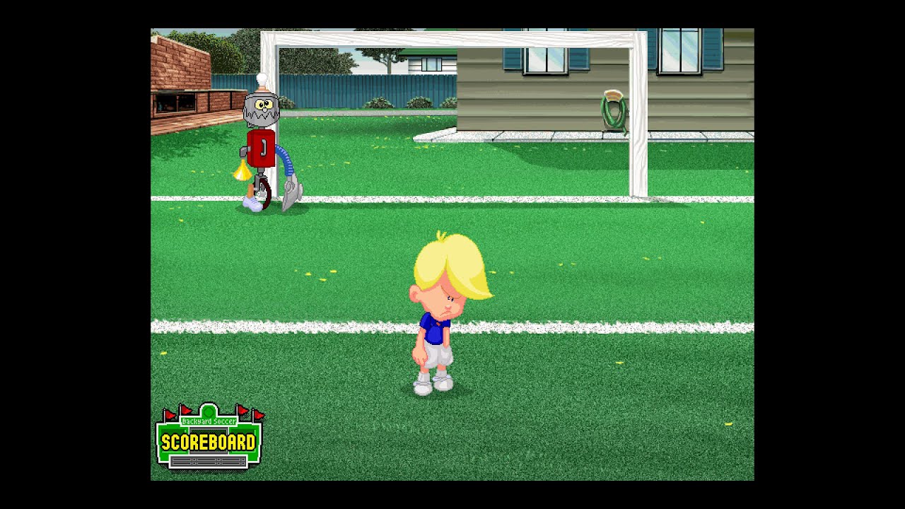 Backyard Soccer 98 Remaster Penalty Kick 15 - YouTube