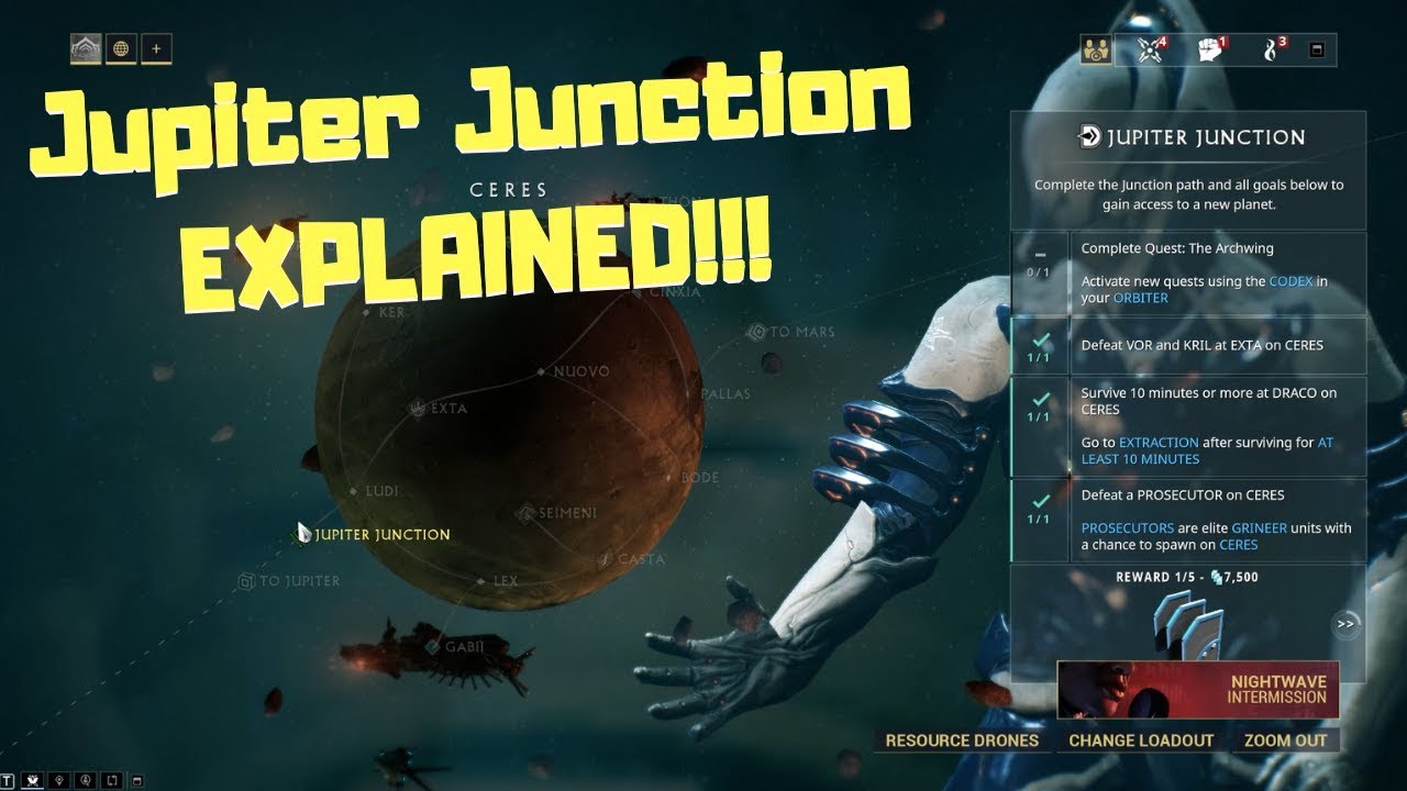 Warframe: How to Unlock Jupiter Junction Guide - YouTube